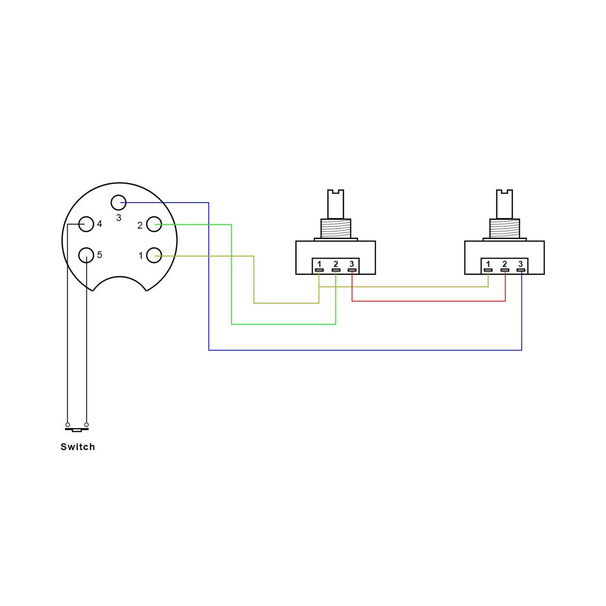 Foot pedal Remote control for TIG welding machines 1,5 m 5-pin.female ...