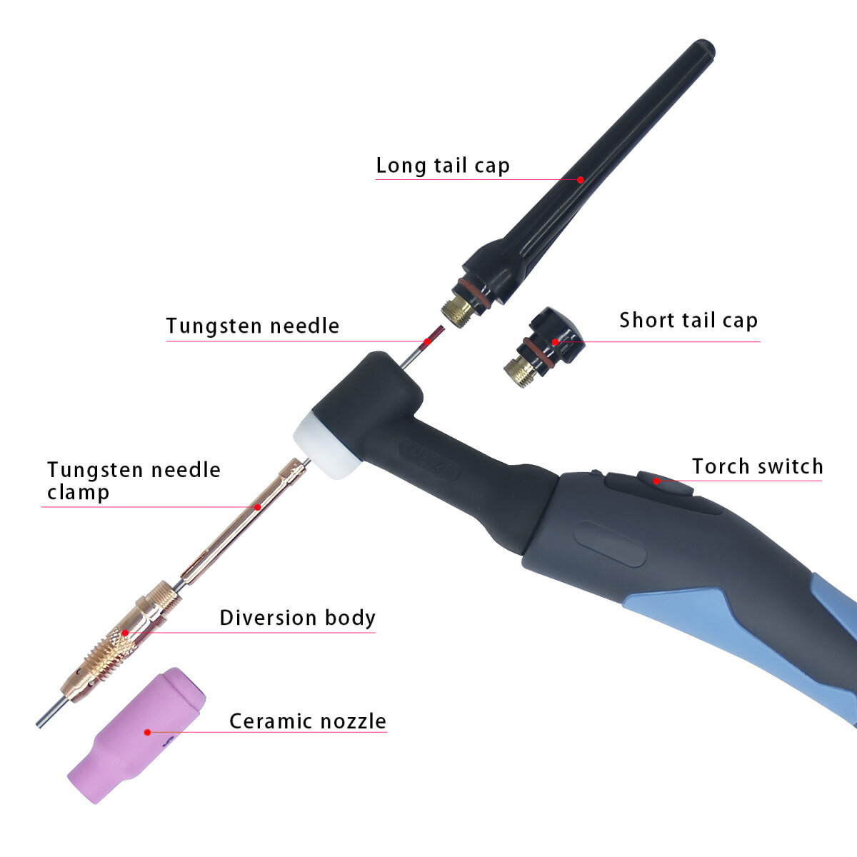 WP-26 Thread 5-pin female 4m