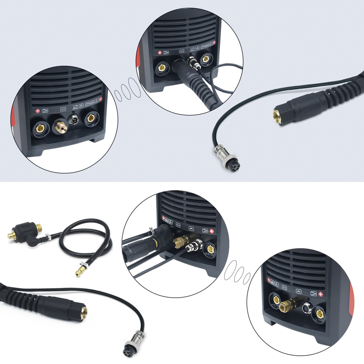 Plasma torch 70A 4 m, 2 pole, M 16/1,5 thread | AG-60 | VECTOR WELDING