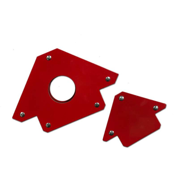 Magnetic welding angles in different sizes, fixed angles: 45°, 90° and 135°