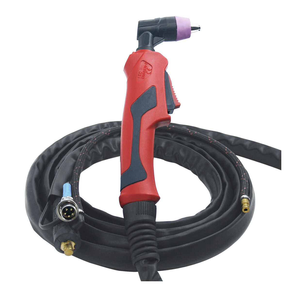 Plasma torch 70A, 4m, 5pol, 9mm gas quick release