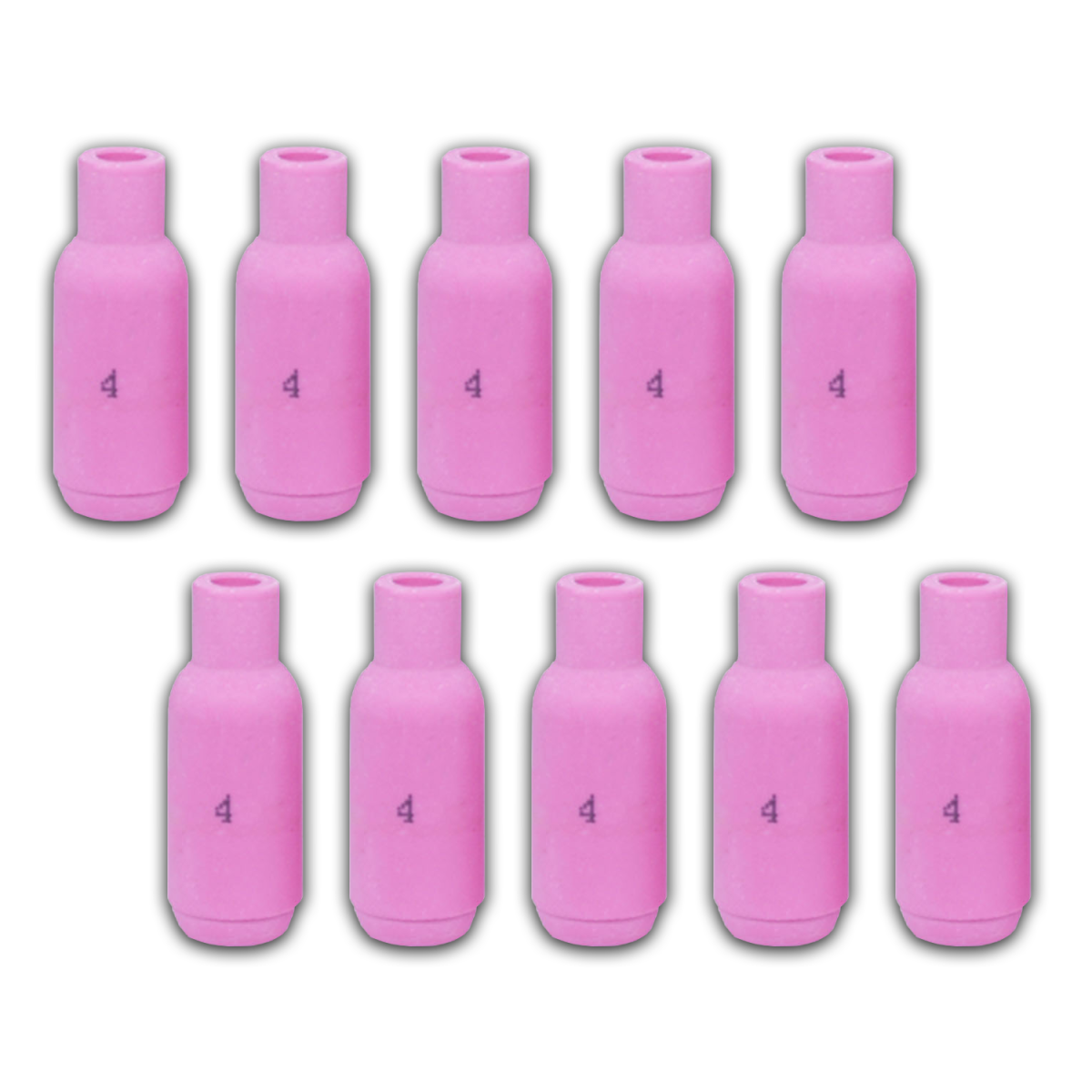 TIG Ceramic Gas Nozzles size 4, 5, 6, 7, 8