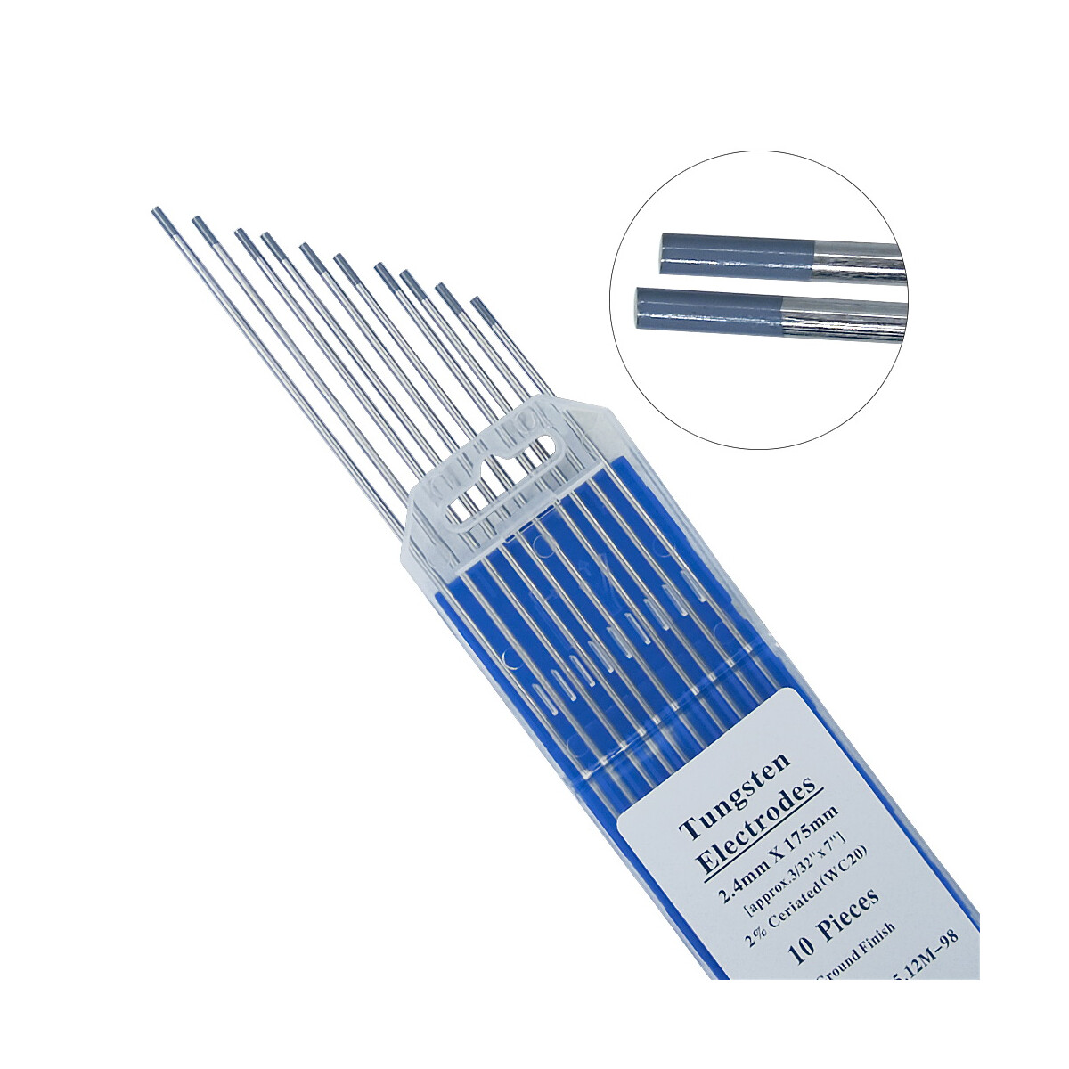 TIG Welding Tungsten Electrodes 175 mm (10 pcs.) | VECTOR WELDING ...