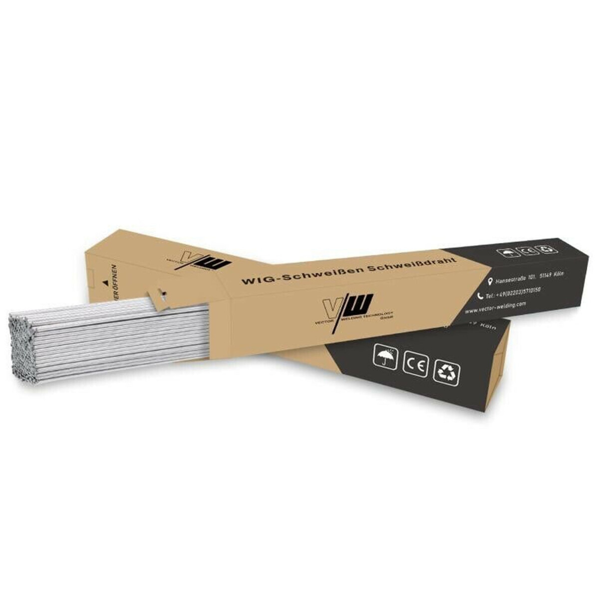 Stainless Steel ER308L TIG Welding Rods 3/32" 308L TIG Rods