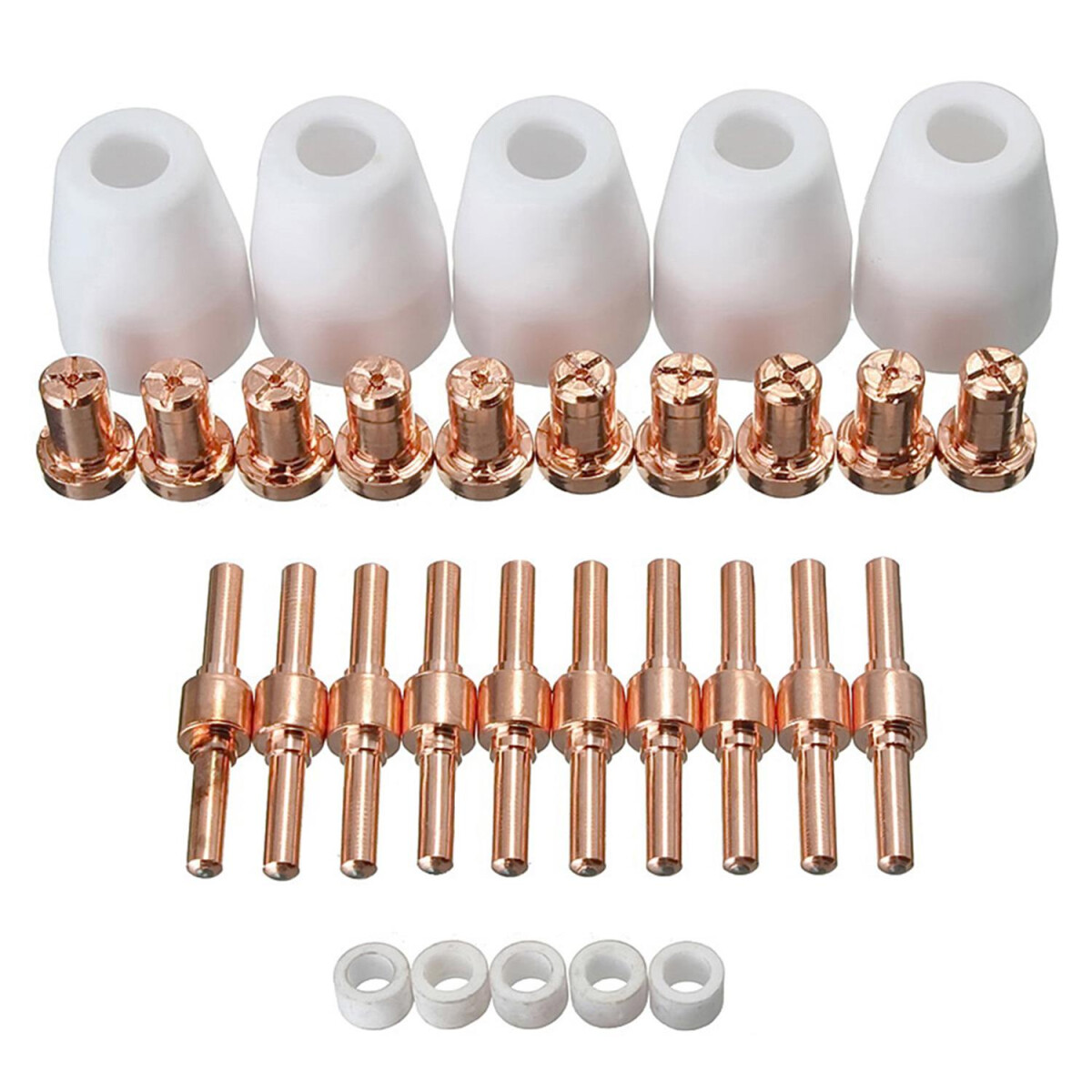 SET: Wear parts for plasma cutting torch / plasma accessories set 30 ...