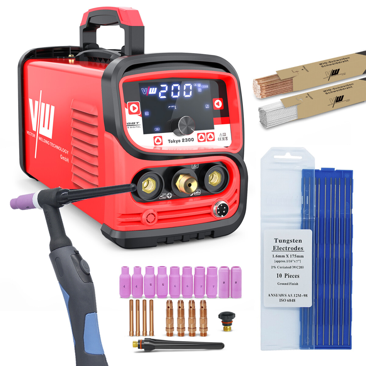Tokyo 2300 DC TIG welder | VECTOR WELDING